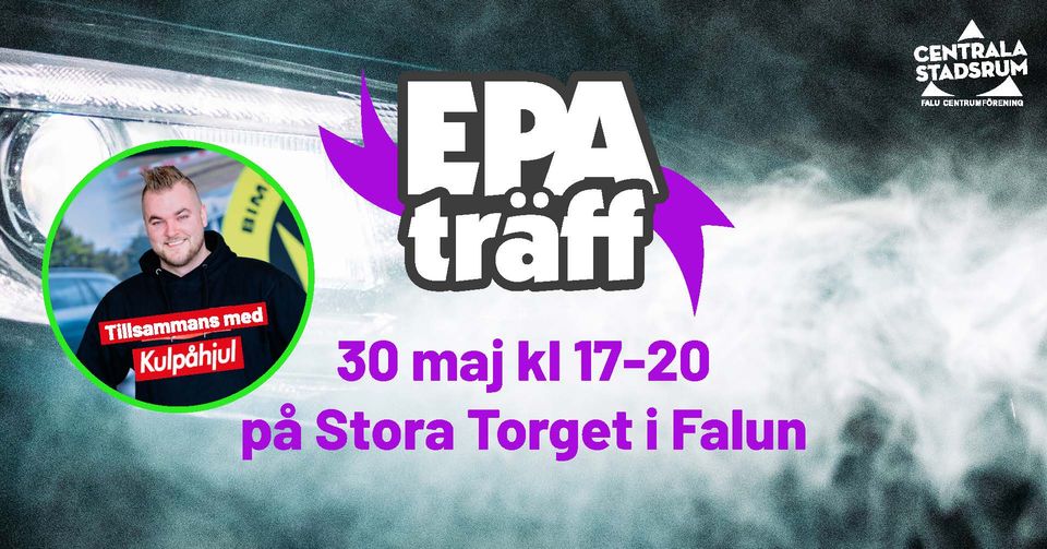 Epa-träff på Stora Torget i Falun – Centrala Stadsrum