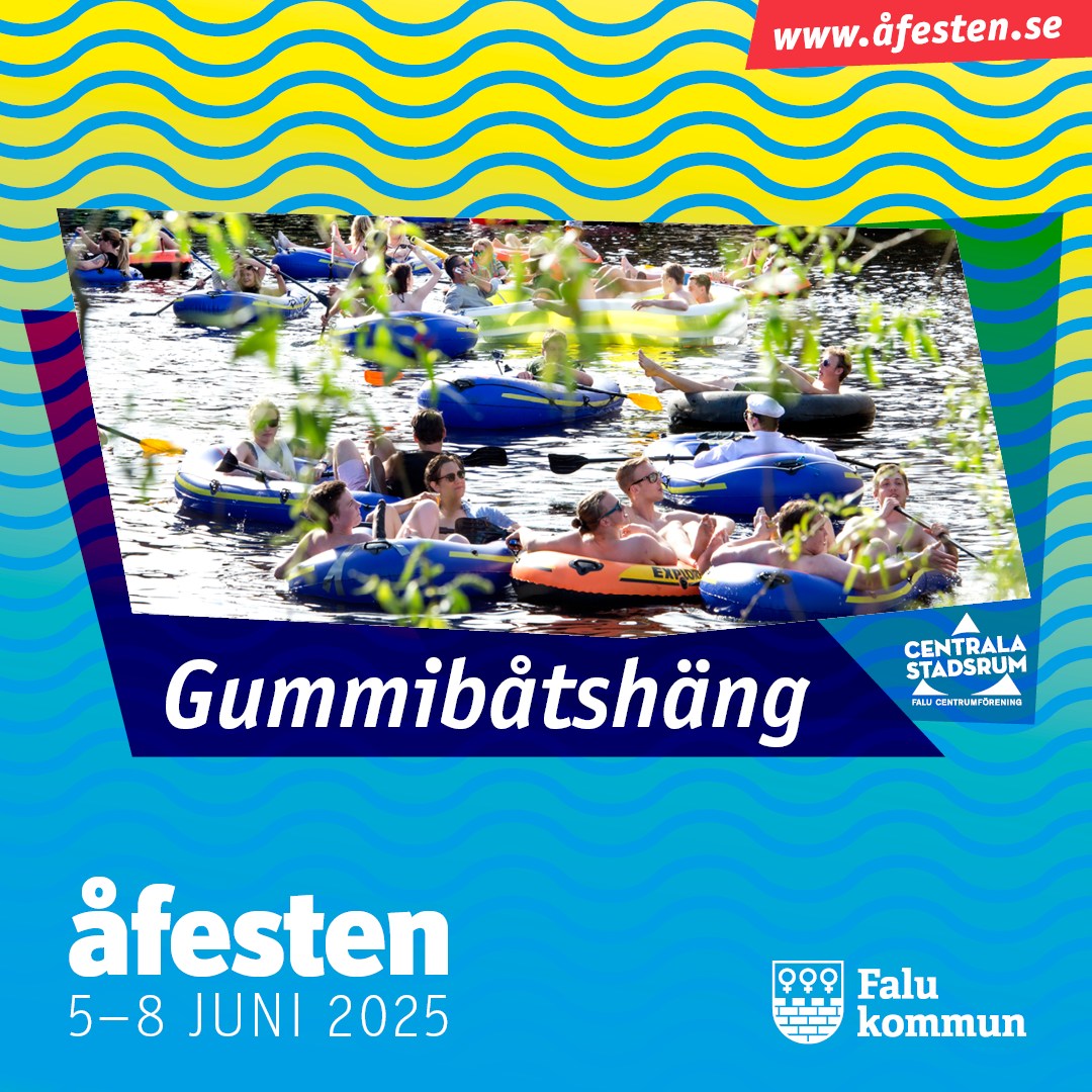 Falu gummibåtshäng 2025 – Centrala Stadsrum